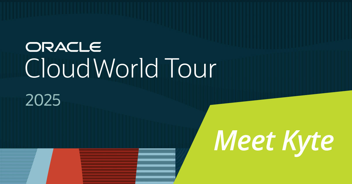 Meet Kyte at Oracle CloudWorld in Sydney 2025